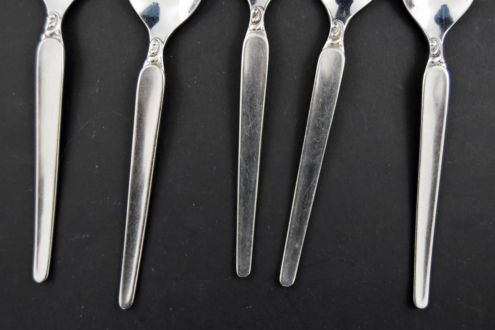 5 Rocroni Demitasse Spoons 3 Prong Cocktail Forks Tea - Etsy