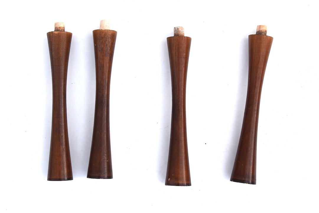 Four 6 Wood Spindles Shelf Dividers Spacers 60s 70s - Etsy