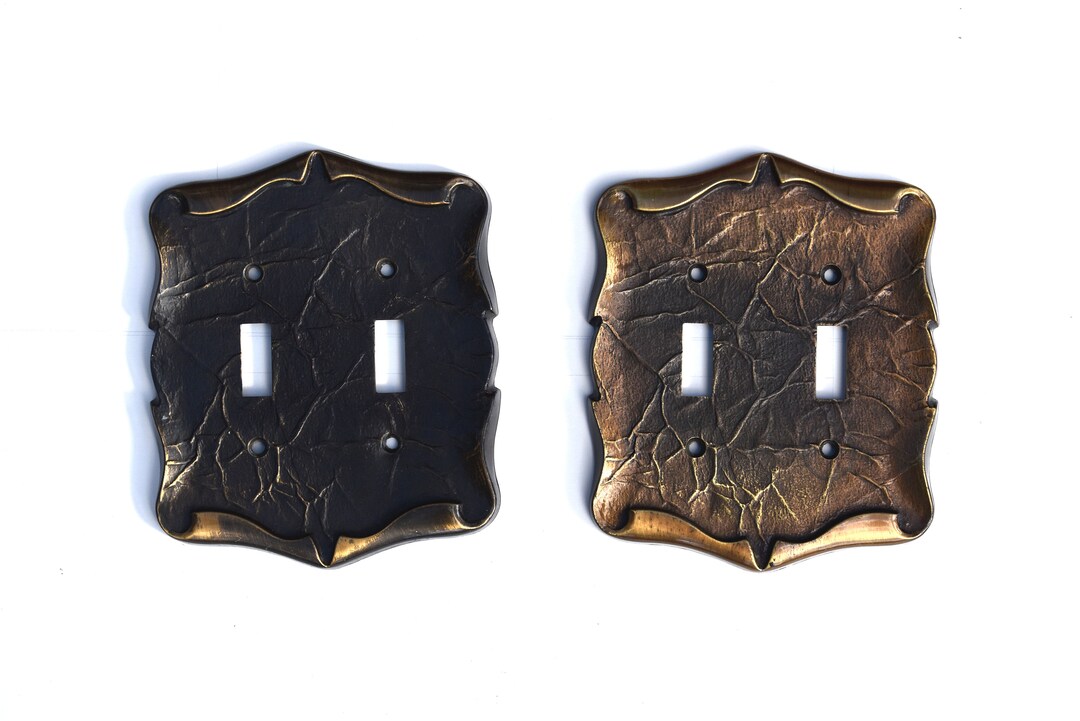 Amerock Brass Toggle Wall Plates Cover | 70s Scroll Design | #9084-1 ...