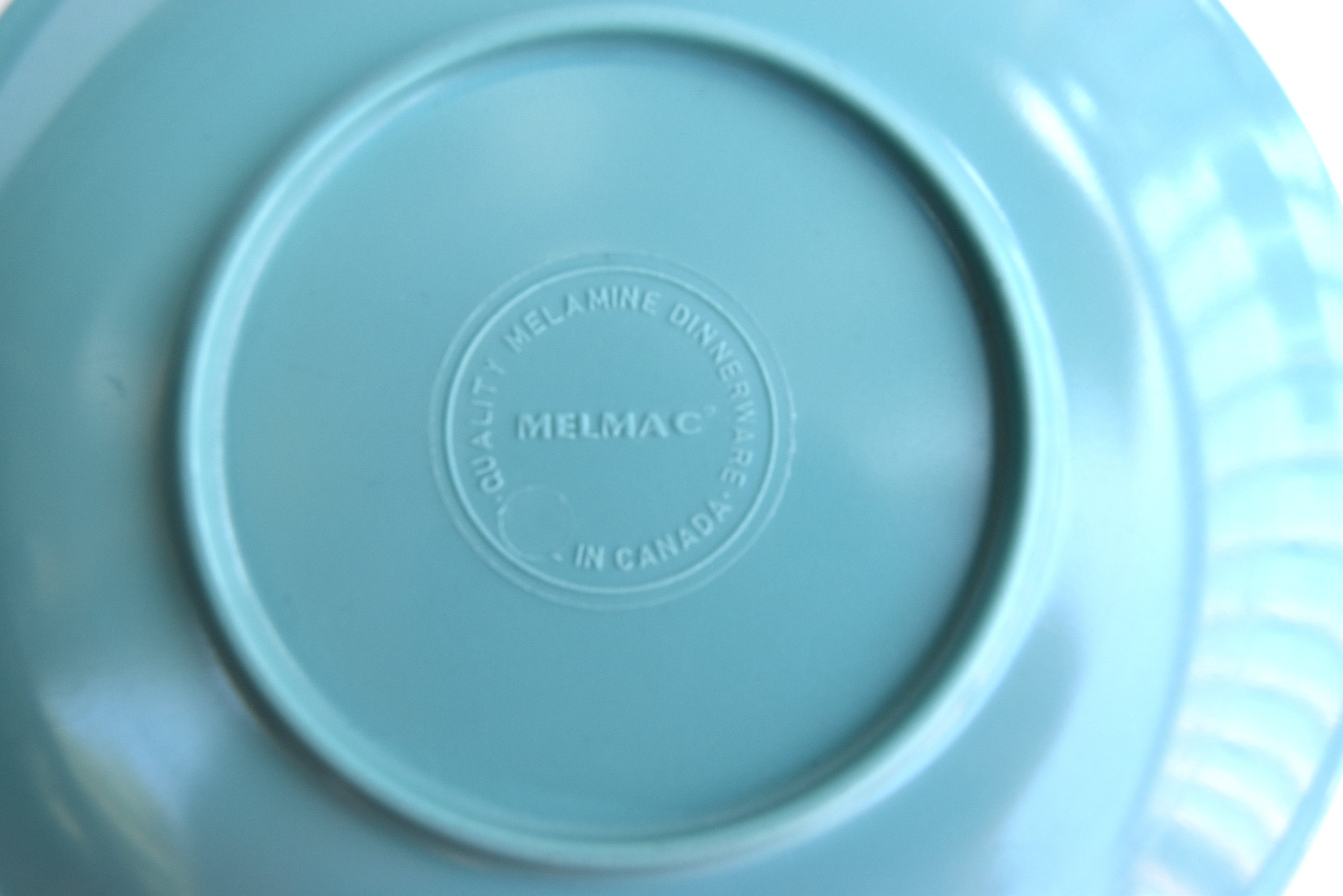 7 Turquoise Melmac Dishes Small Plates Sugar Bowl Aqua - Etsy