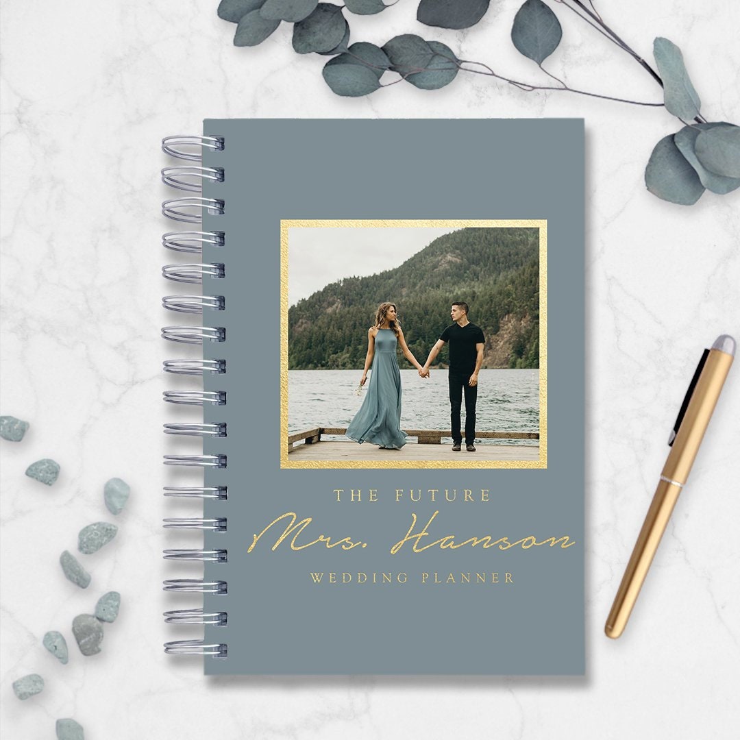 Photo Wedding Planner Book, Bridal Shower Gift for Bride, Engagement ...
