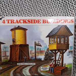 NRFB Vintage HO Scale 4 Pack of Trackside Buildings: Tender's Shack, 2 ...