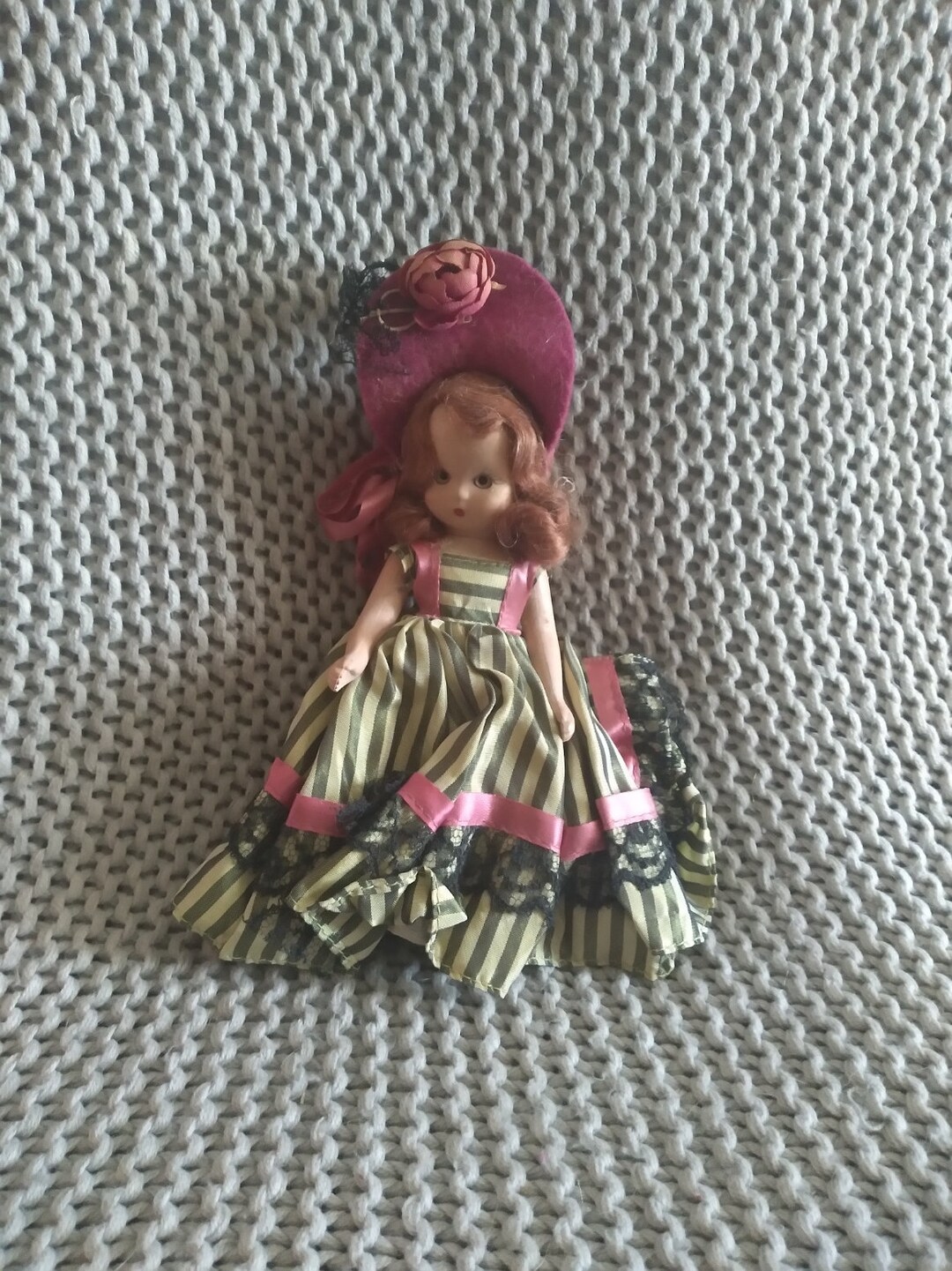 Vintage Nancy Ann Storybook Doll - Sleepy Eyes Redhead in French Style ...