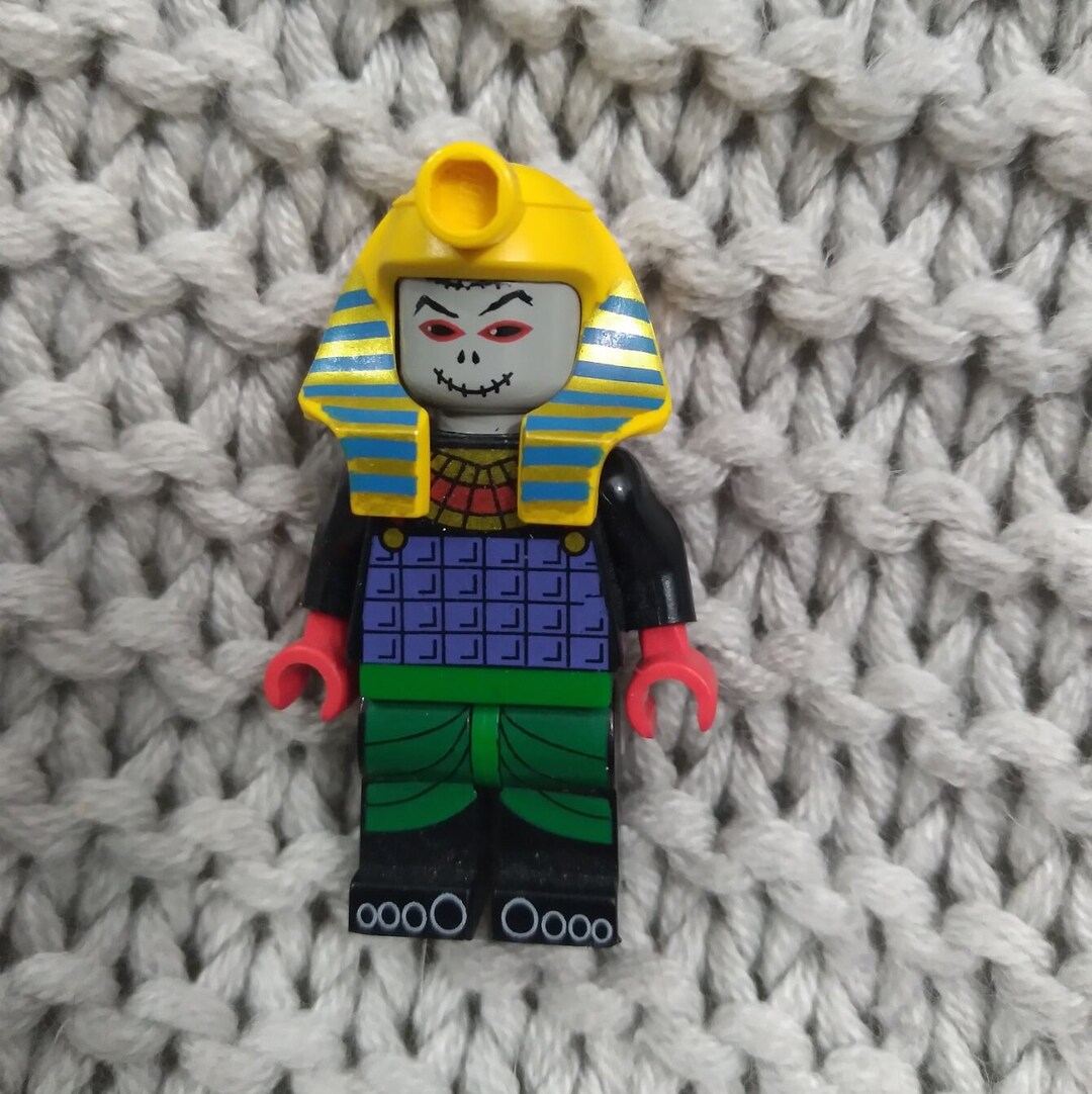 Lego Adventures Pharoah Hotep Minifigure From Set 2996 Adventurer's ...