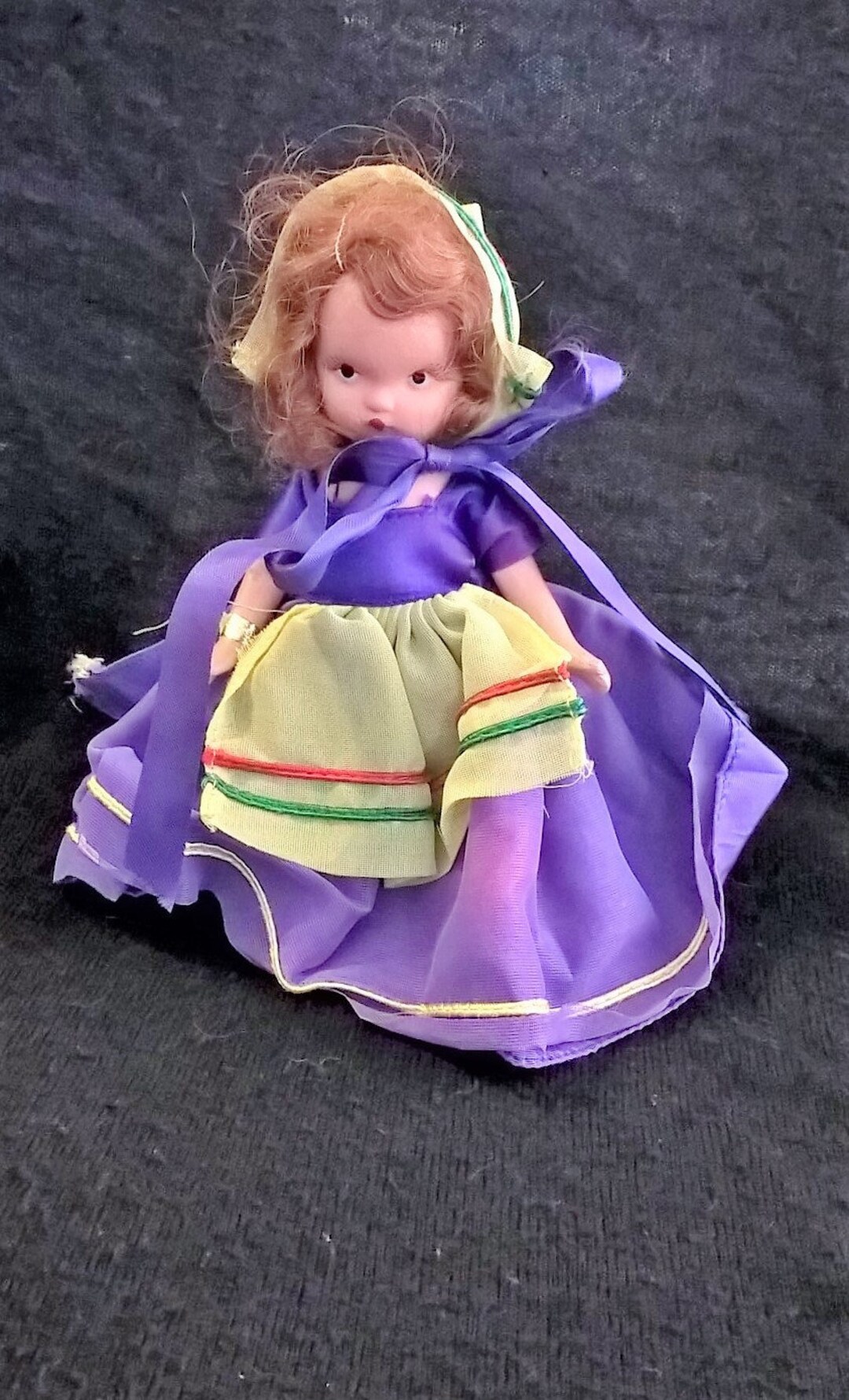 Nancy Ann Storybook Dolls Full Bisque Redhead Swiss Style Doll in ...