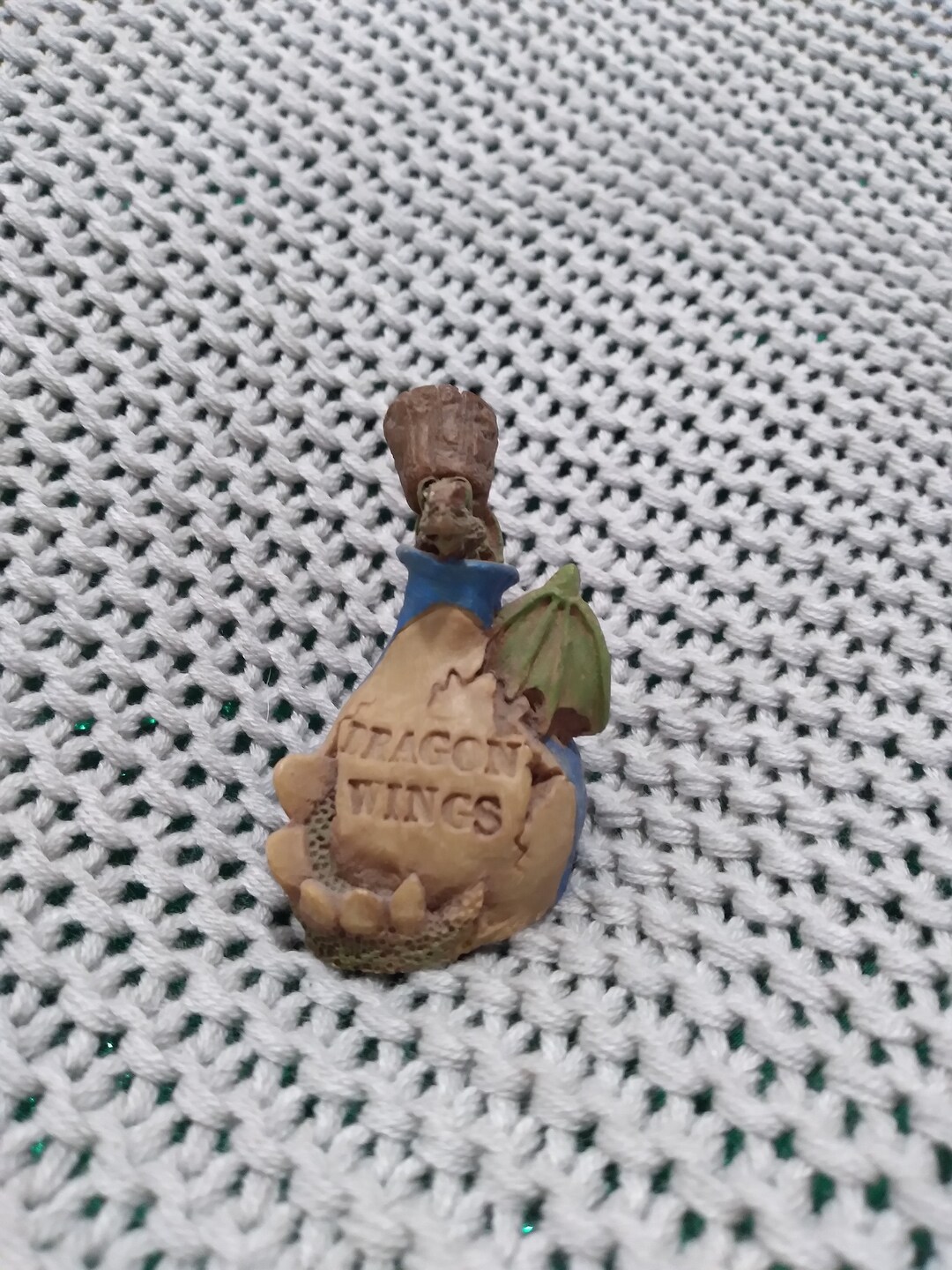 Vintage FRUMPS D&D Studios Dragon Wings Bottle Figurine - Etsy