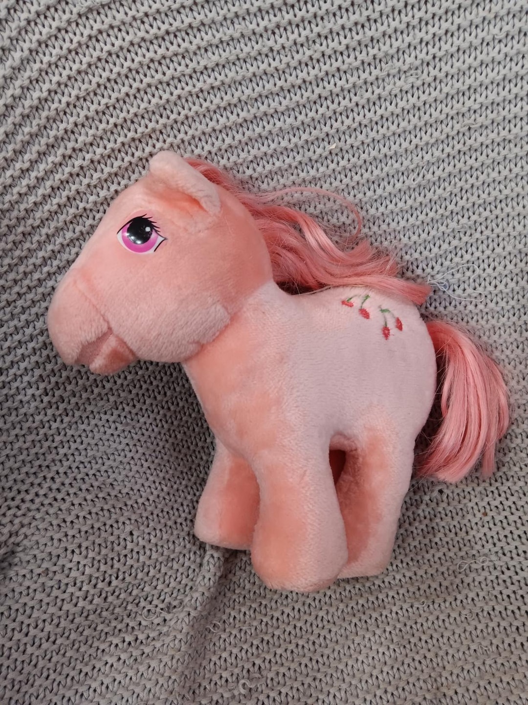 Vintage MLP My Little Pony Hasbro Softies Plush Cherries Jubilee C ...