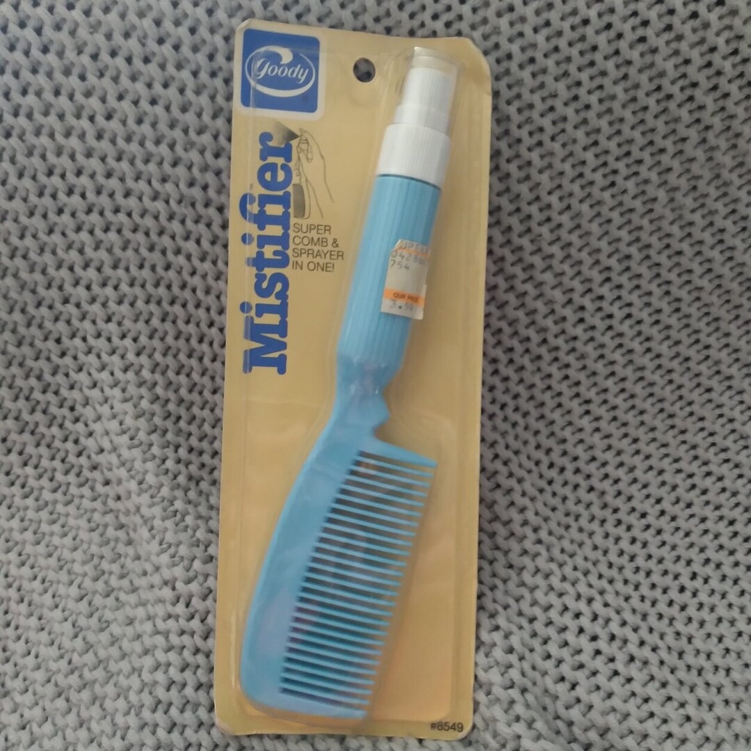NRFP Totally 80's Vintage Goody Mistifier Super Comb and Sprayer Light ...