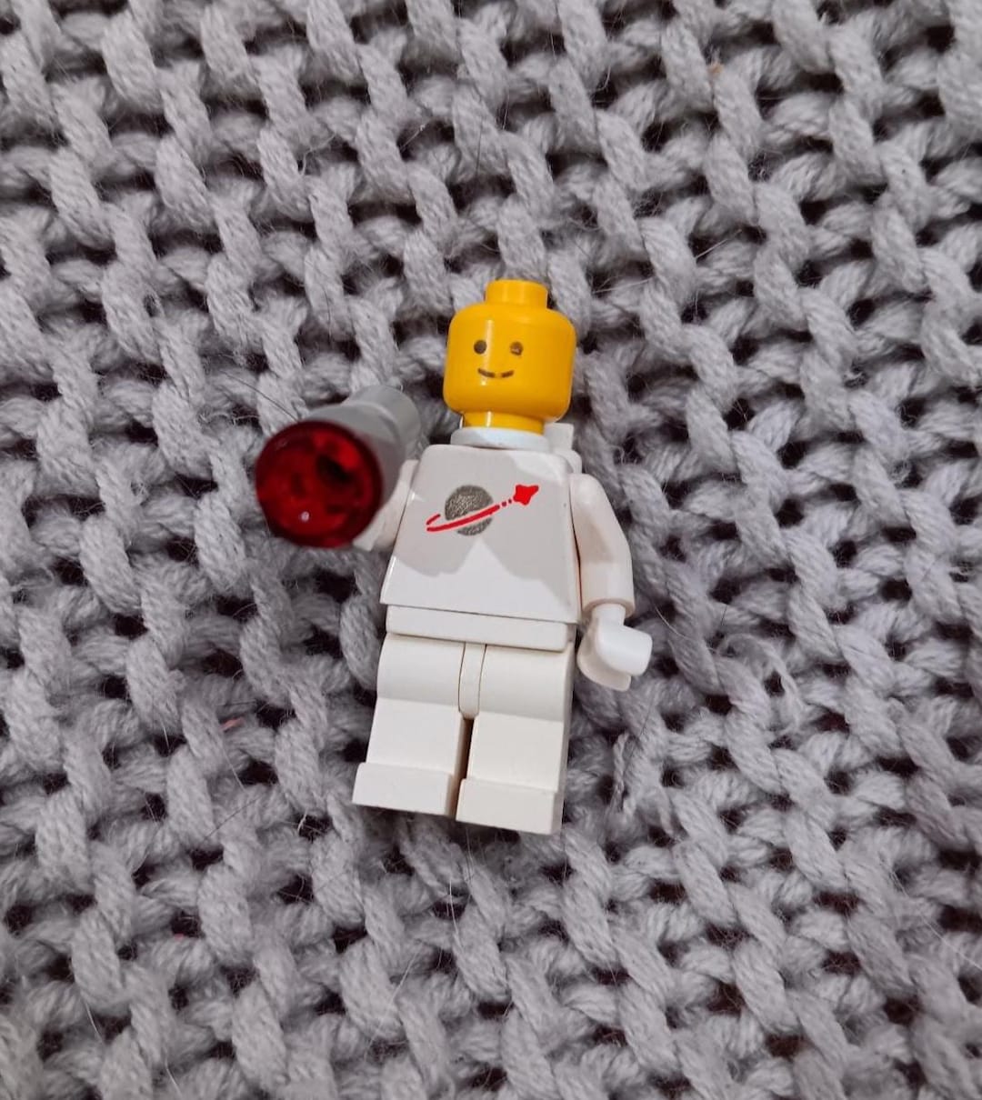 Vintage 1980's LEGO Classic White Spaceman With Air Tank and Space ...