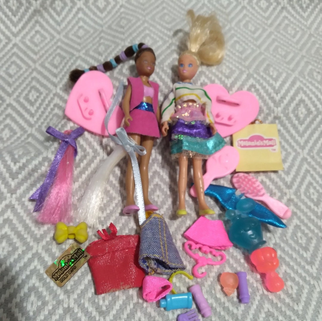 Lot of Vintage Melanie's Mall Main Mall Dolls and Accessories - Chrissy ...