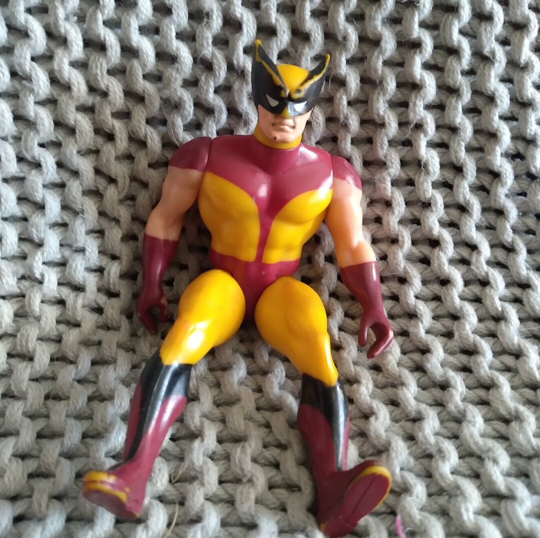 Vintage HTF Marvel Superheroes Secret Wars Wolverine Action Figure X ...