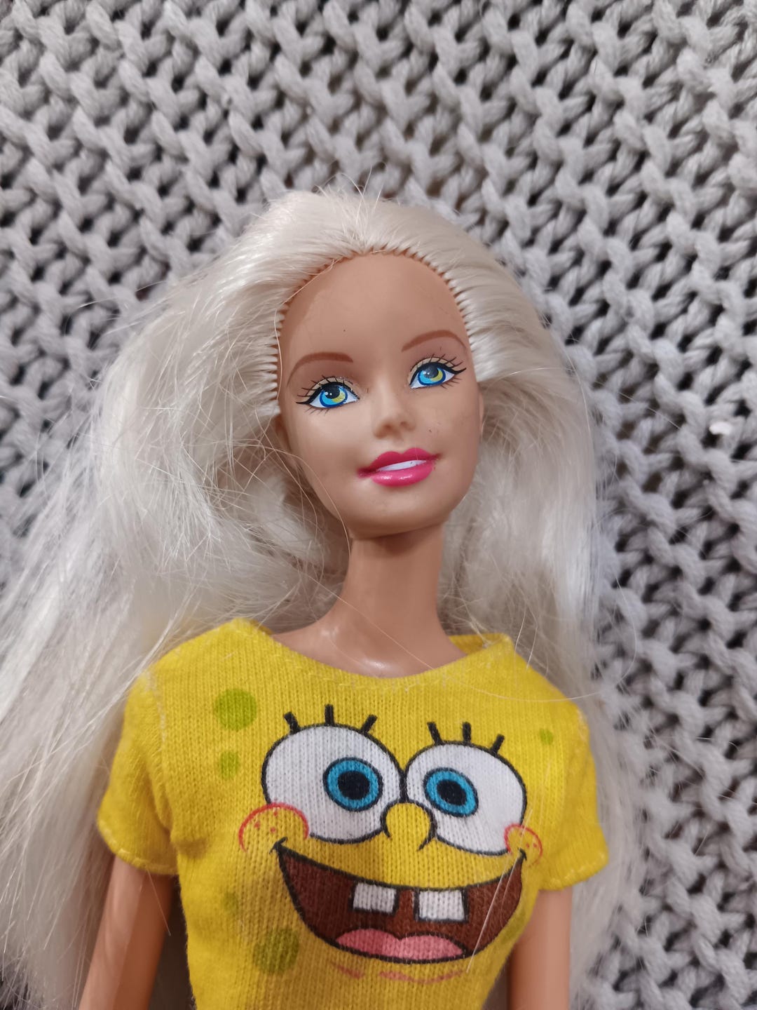 Barbie Loves Spongebob Squarepants Doll in Her Original Stock Outfit C ...