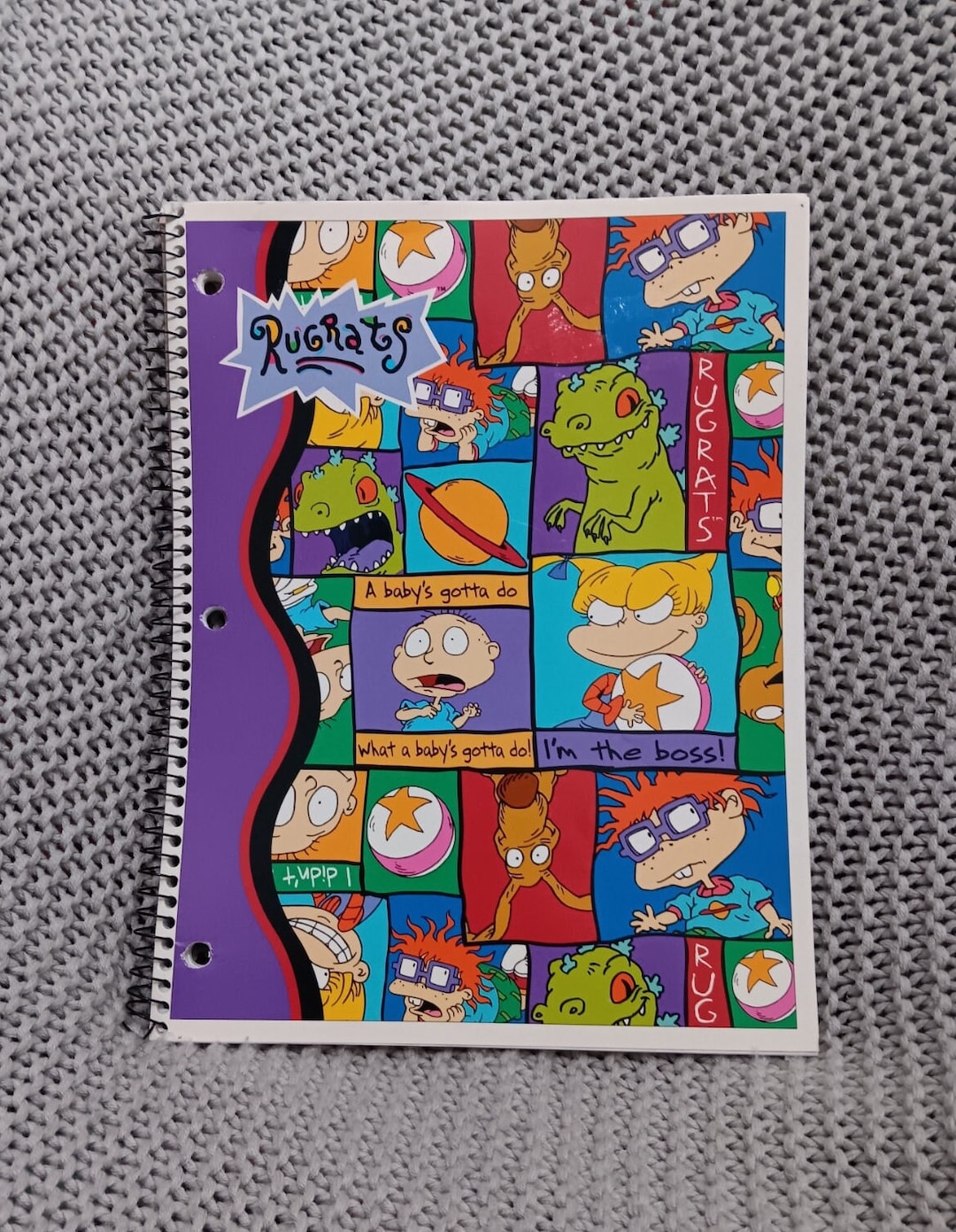 Vintage Rugrats Spiral Notebook - 1997 Nickelodeon - Etsy UK