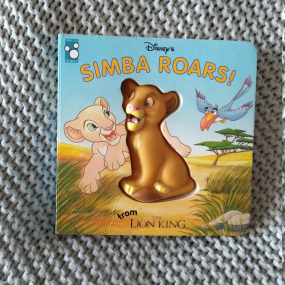 Disney's Simba Roars Chubby Board Book Featuring Simba | Etsy