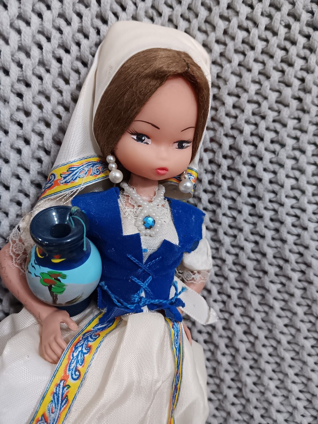 Vintage 8 1/2 Muneca Artesania Beibi Doll Travel Souvenir Doll From ...