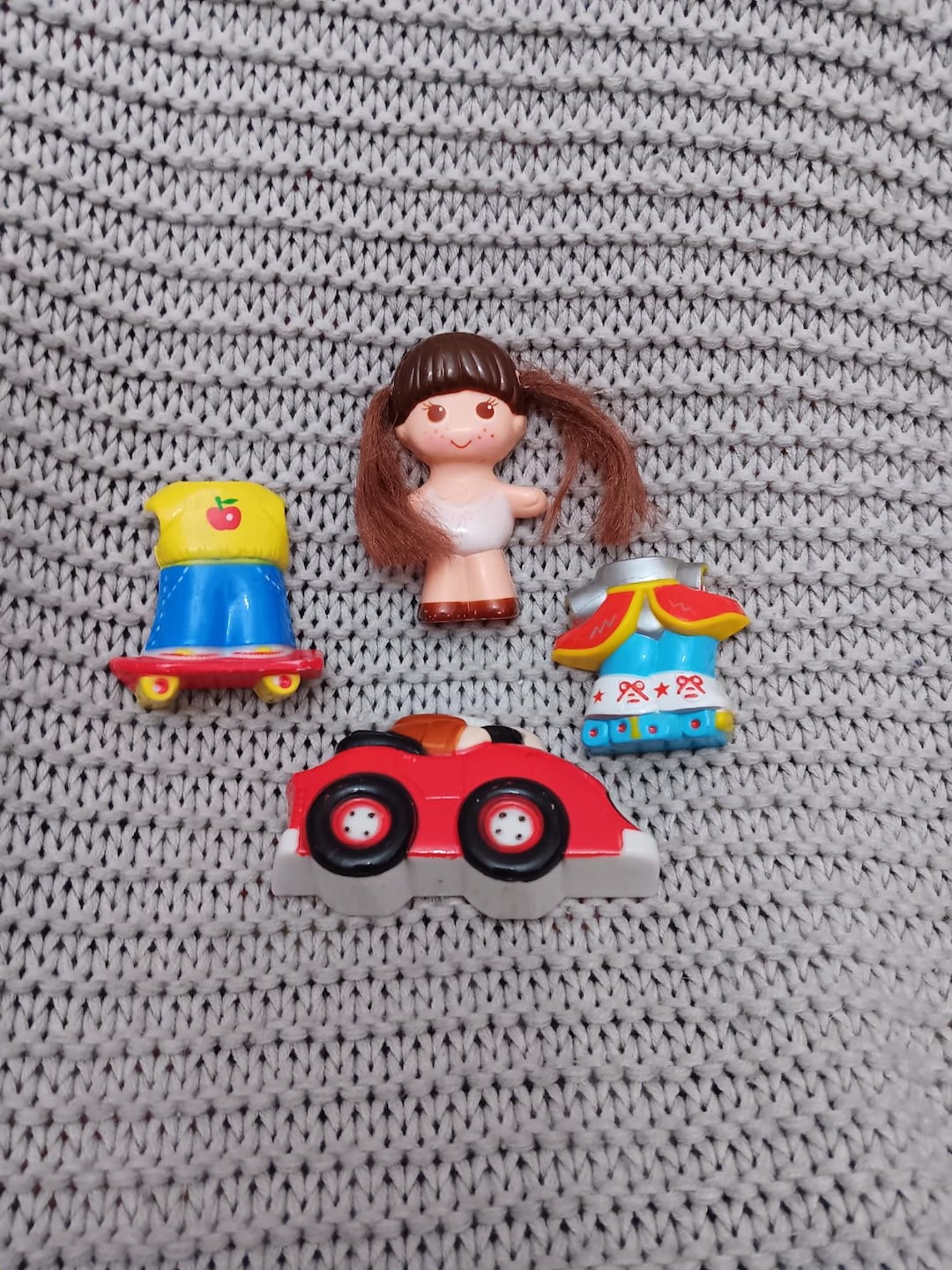 Vintage Dolly Pops Outdoor Playtime Outfits With Brunette Doll C. 1979 ...