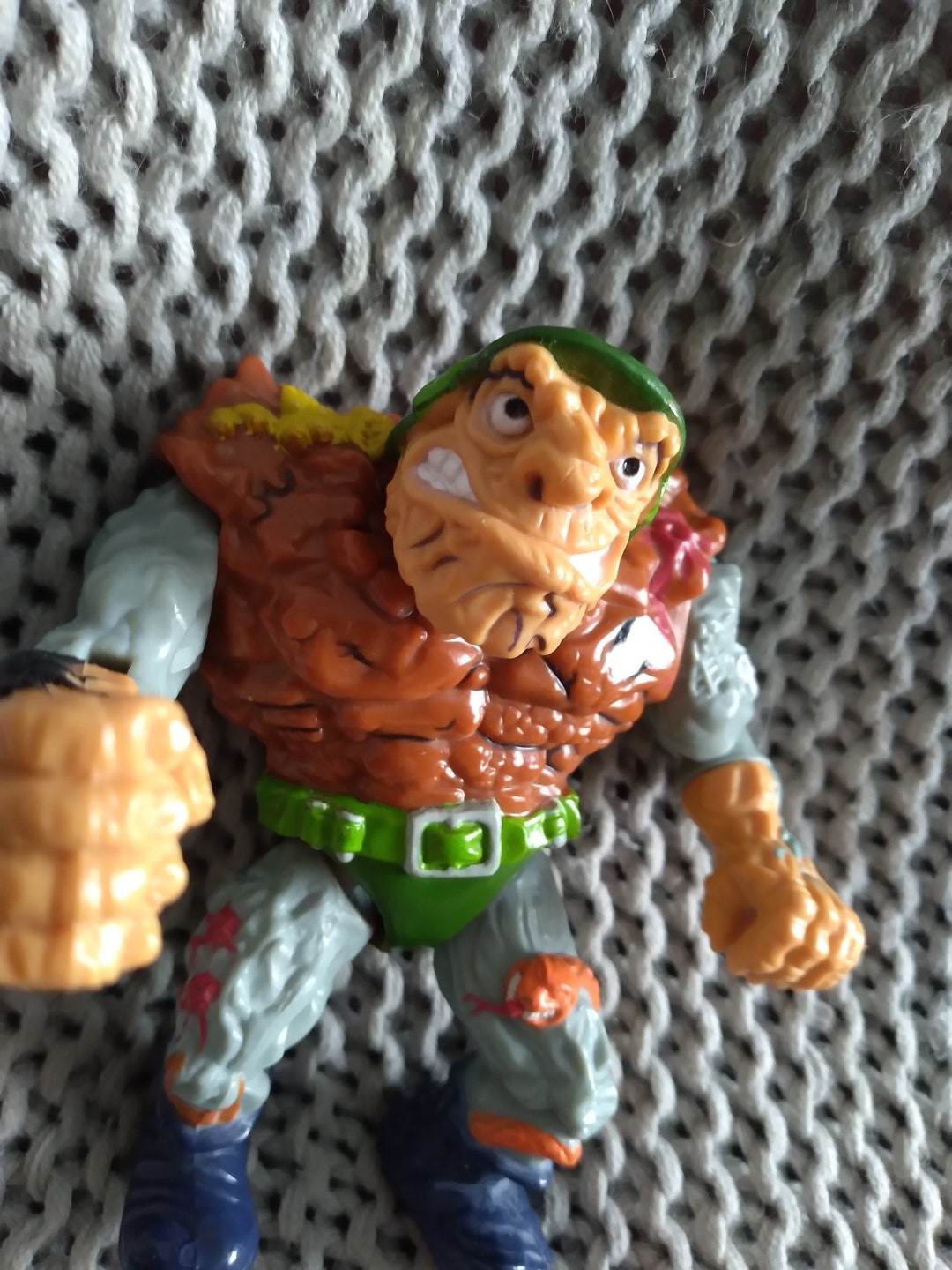 Vintage TMNT Teenage Mutant Ninja Turtles General Traag Figure C. 1989 ...