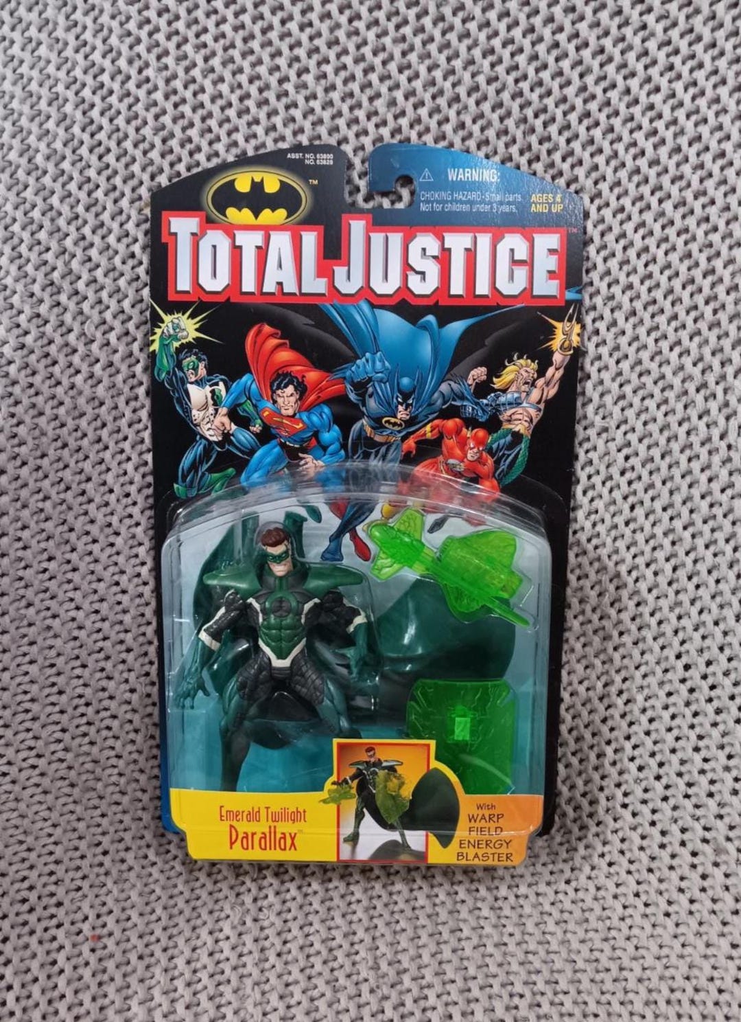 NRFB Vintage DC Comics Total Justice Emerald Twilight Parallax (green ...