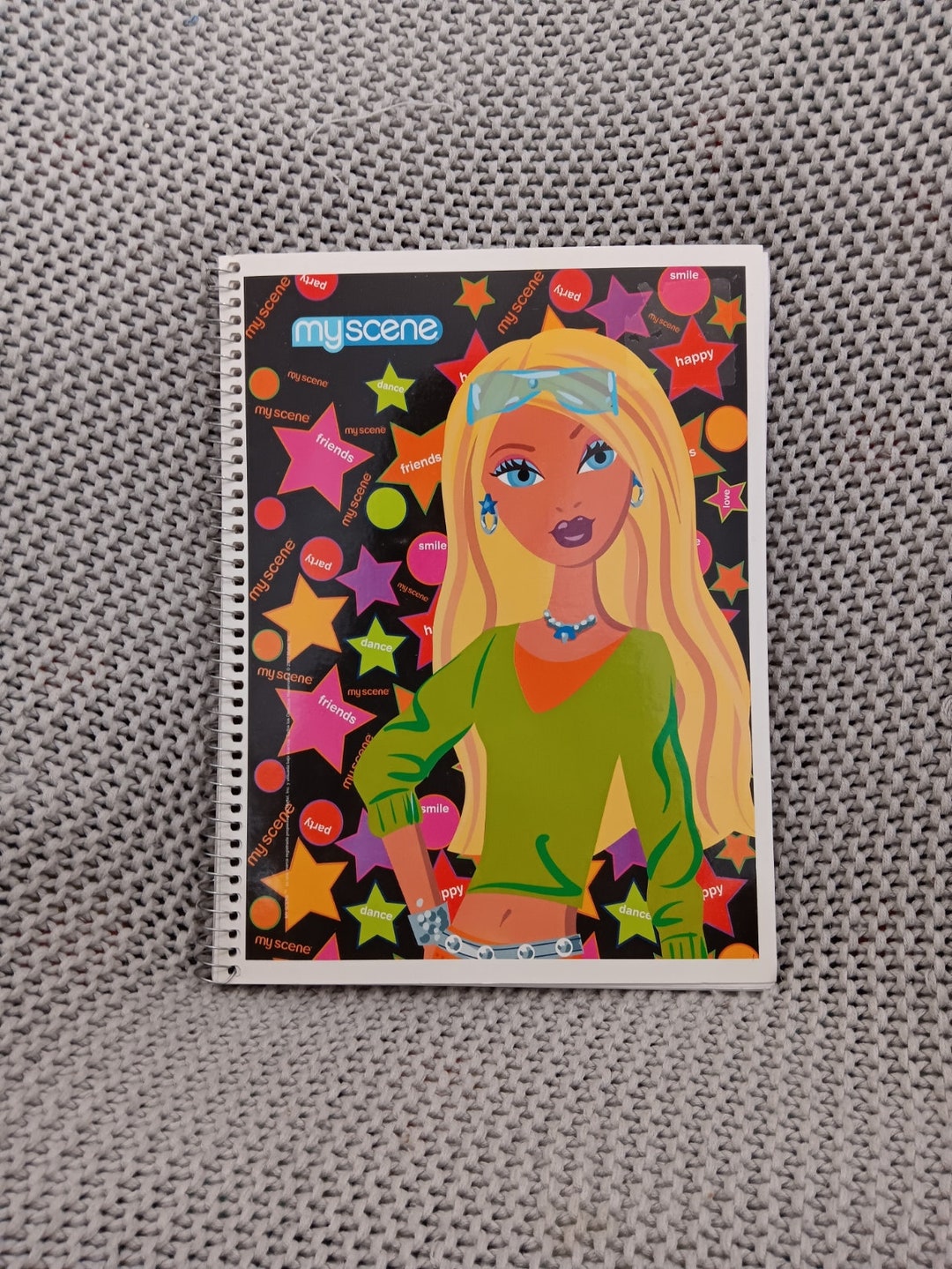 Vintage My Scene Barbie Graph Paper Spiral Notebook - Etsy