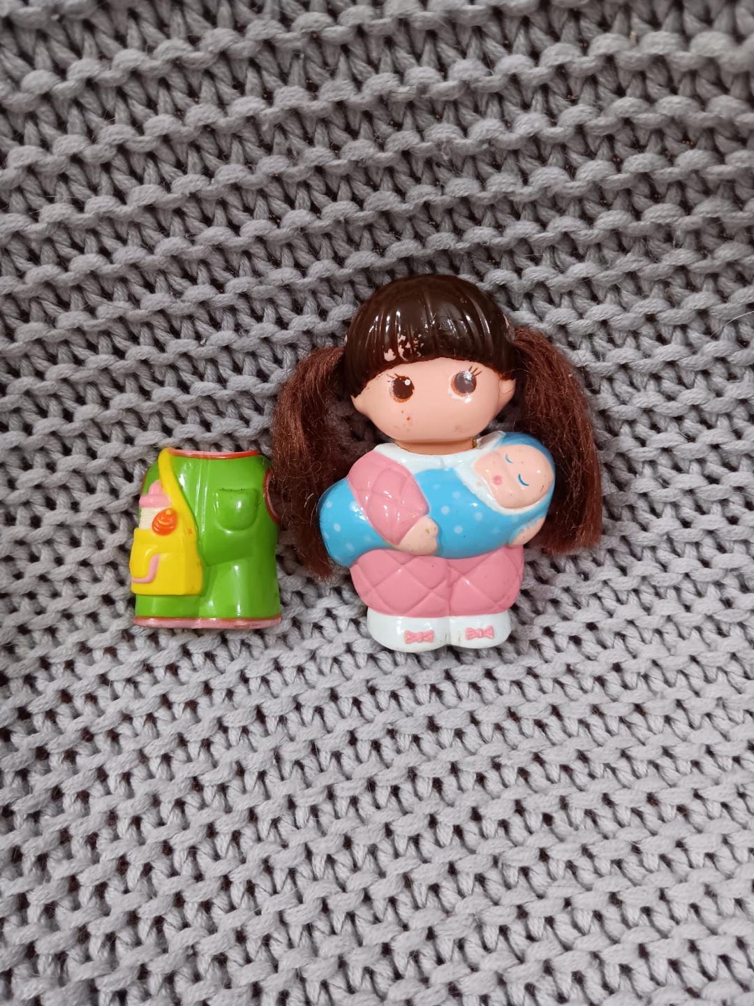 Vintage Dolly Pops Babysitting Outfits With Brunette Doll C. 1979 ...