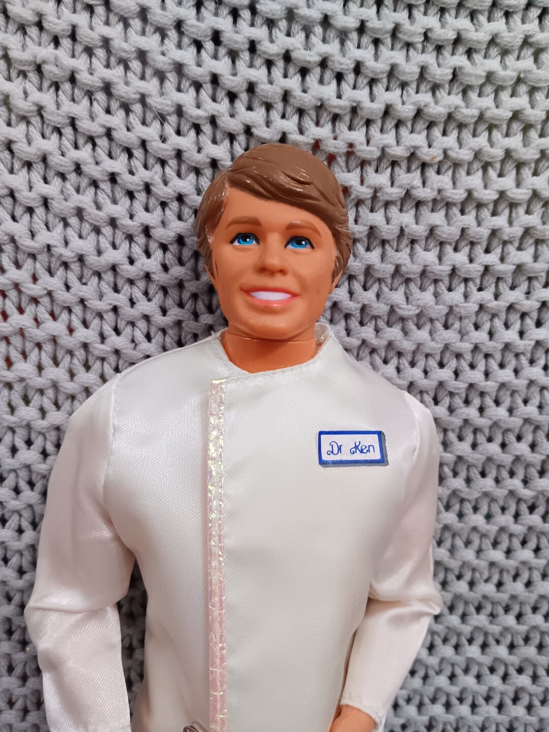 Handsome Vintage Brunette Doctor Ken in Original Lab Coat With Bonus ...