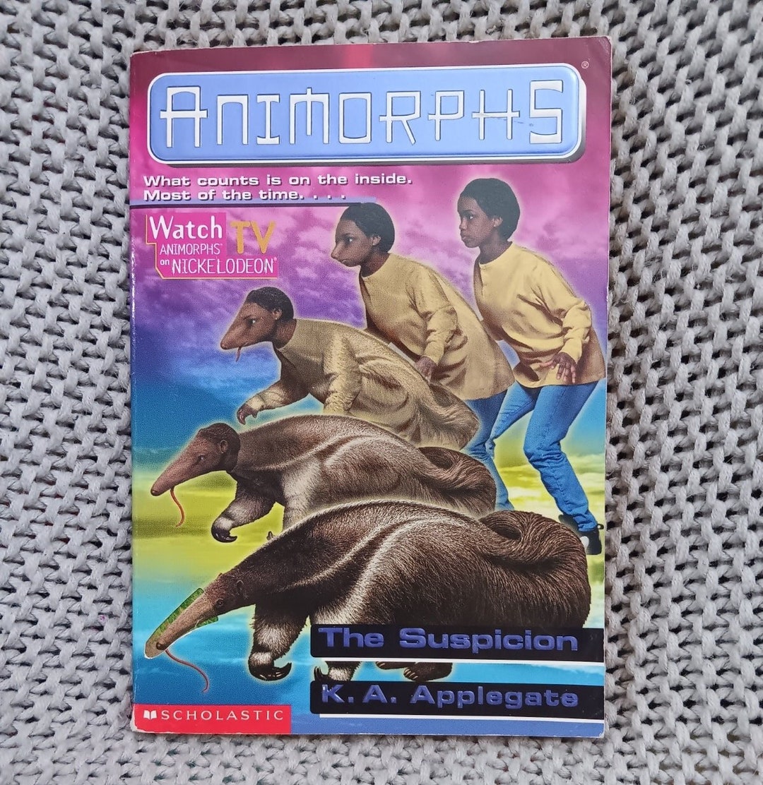 VGC Scholastic Animorphs 24 the Suspicion K.A. Applegate Paperback ...