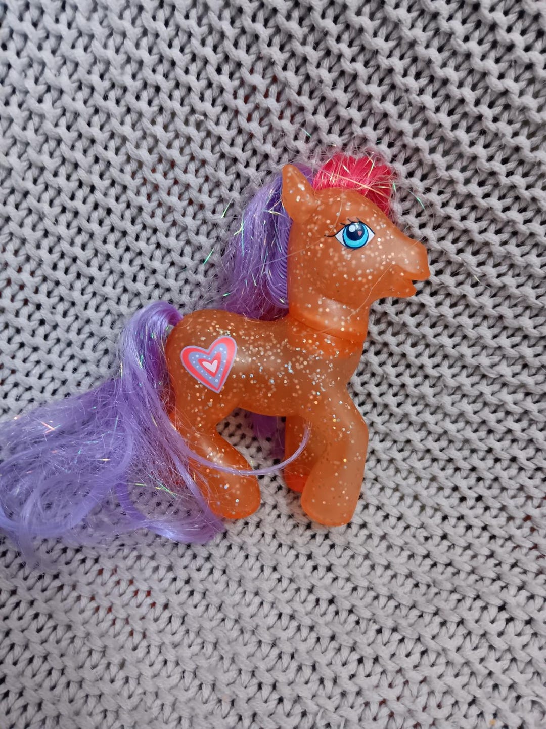 Vintage G3 My Little Pony: Tangerine Sparkle Crystal Princess - Etsy