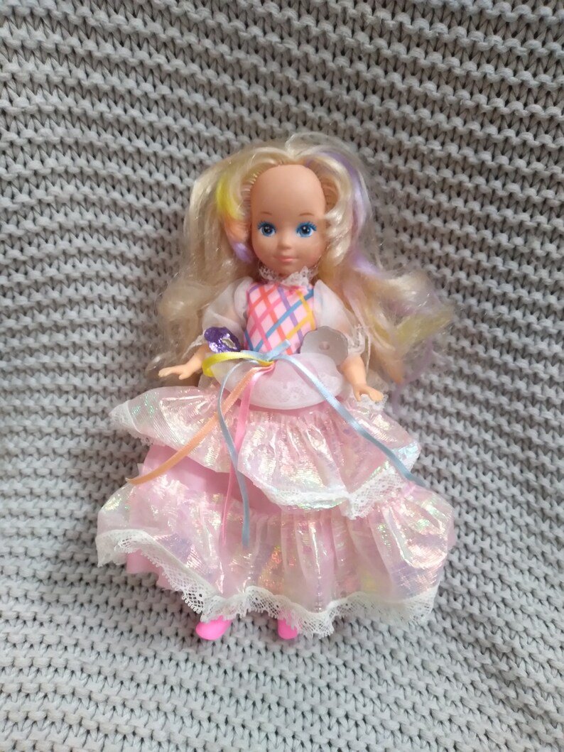 Vintage Lady Lovely Locks Fair Haired Maiden Wearing Her Original ...