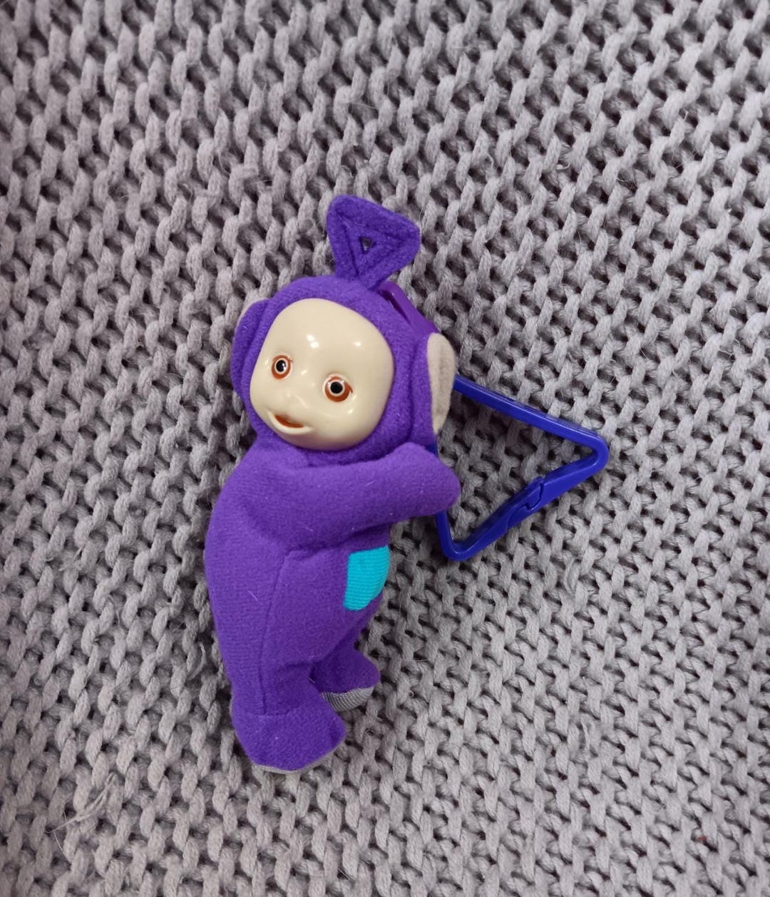 Vintage Teletubbies Tinky Winky Purple Clip on 5" Plush Buddy - Etsy