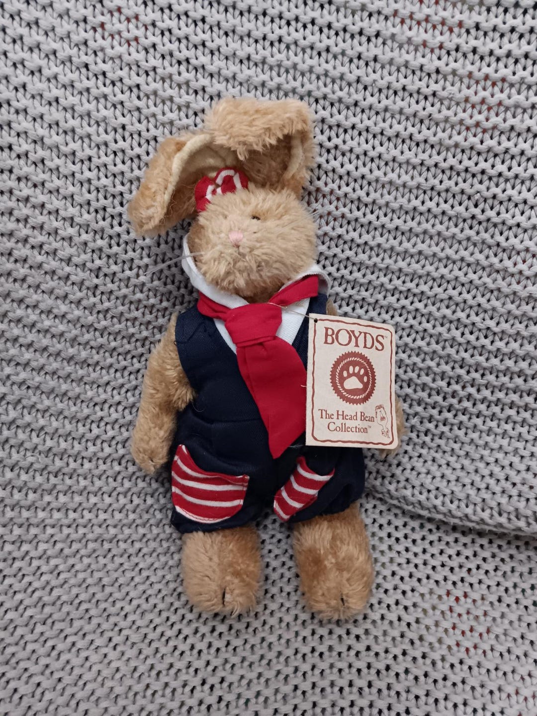VGC Vintage Boyd's Bears Emily Babbit Rabbit 8" Plush Articulated Bunny ...