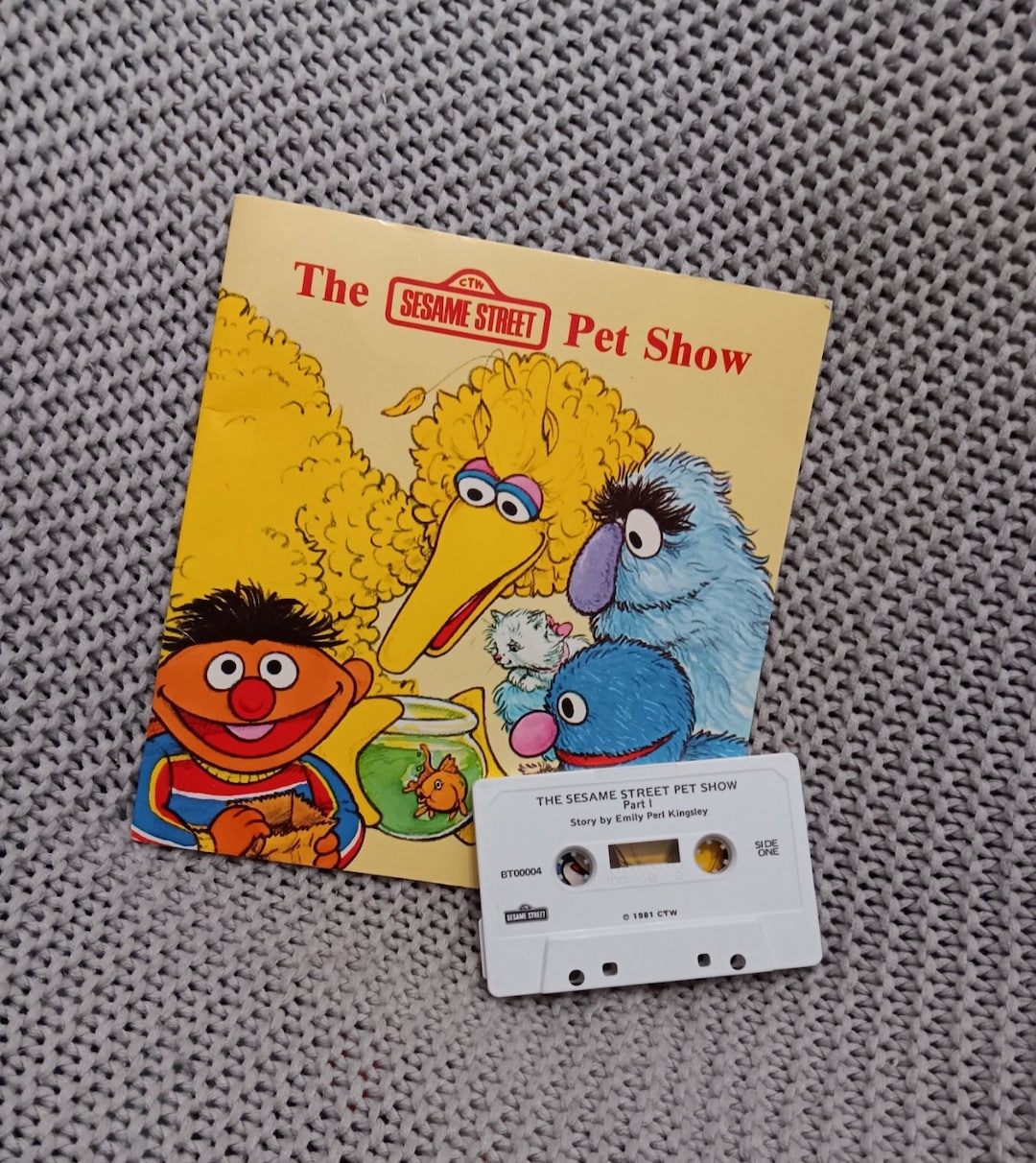The Sesame Street Pet Show Book and Cassette C. 1981 CTW - Etsy