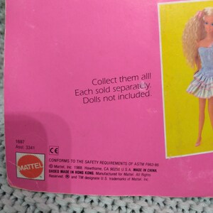 Vintage 1988 Barbie Jeans Outfit: Denim Skirt, Jacket & Beret (NRFP) - Etsy