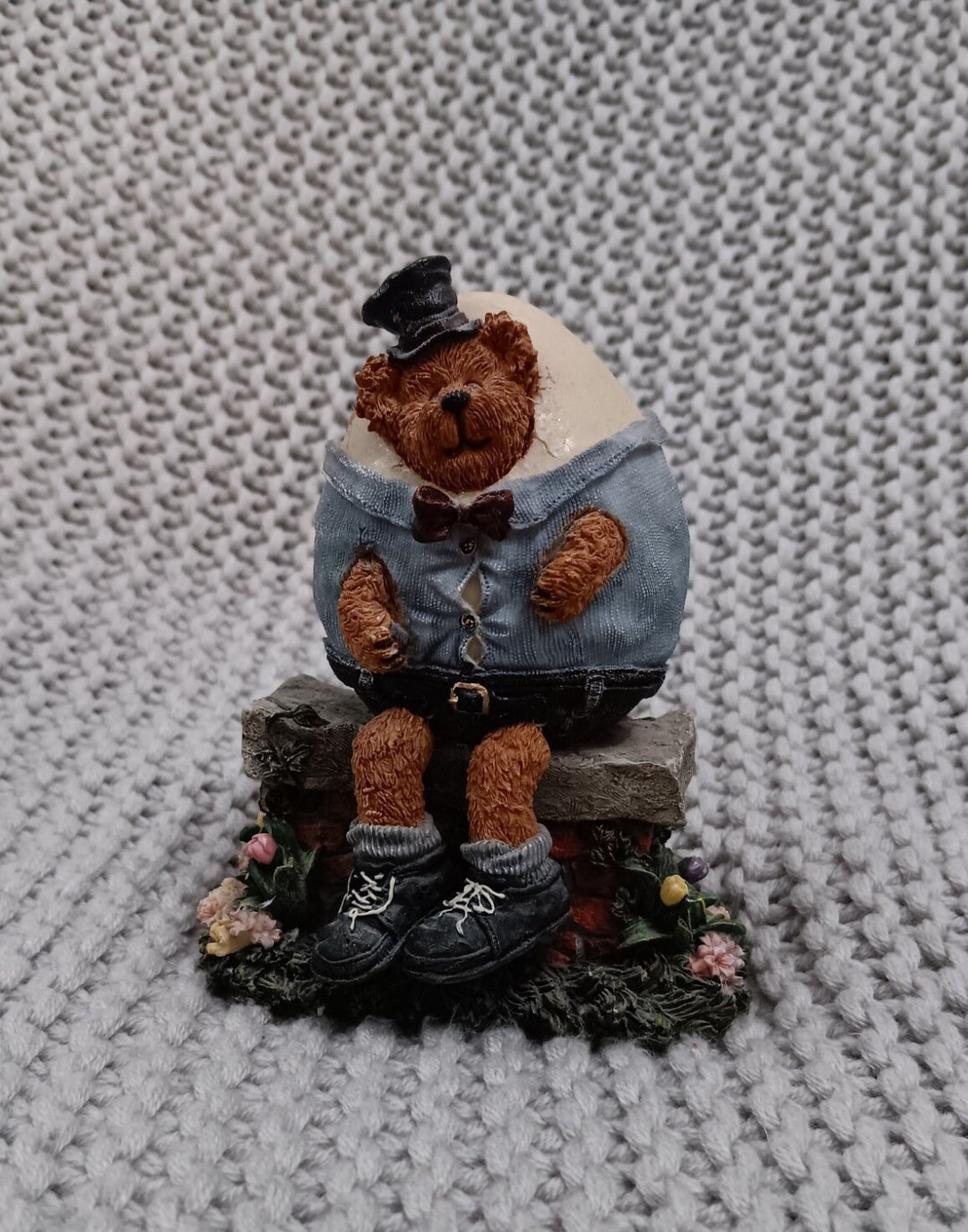 Boyds Bears & Friends Bearstone Collection Humpty Dumpty All Cracked up Figurine C. 2003 - Etsy