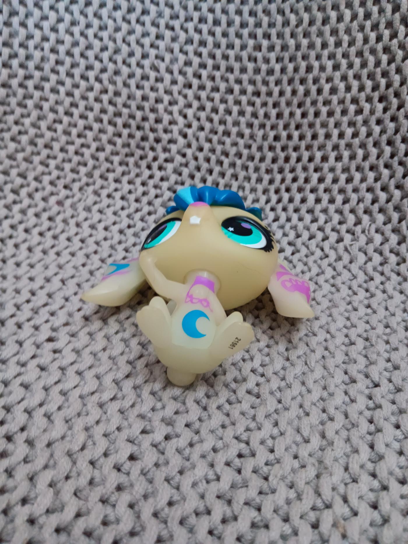 LPS Littlest Pet Shop Jumbo Moonlight Fairies Glow in the Dark Puppy - Etsy