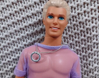 Vintage Dolls, Earring Magic Ken in Box. Alternative Lifestyle Ken With ...