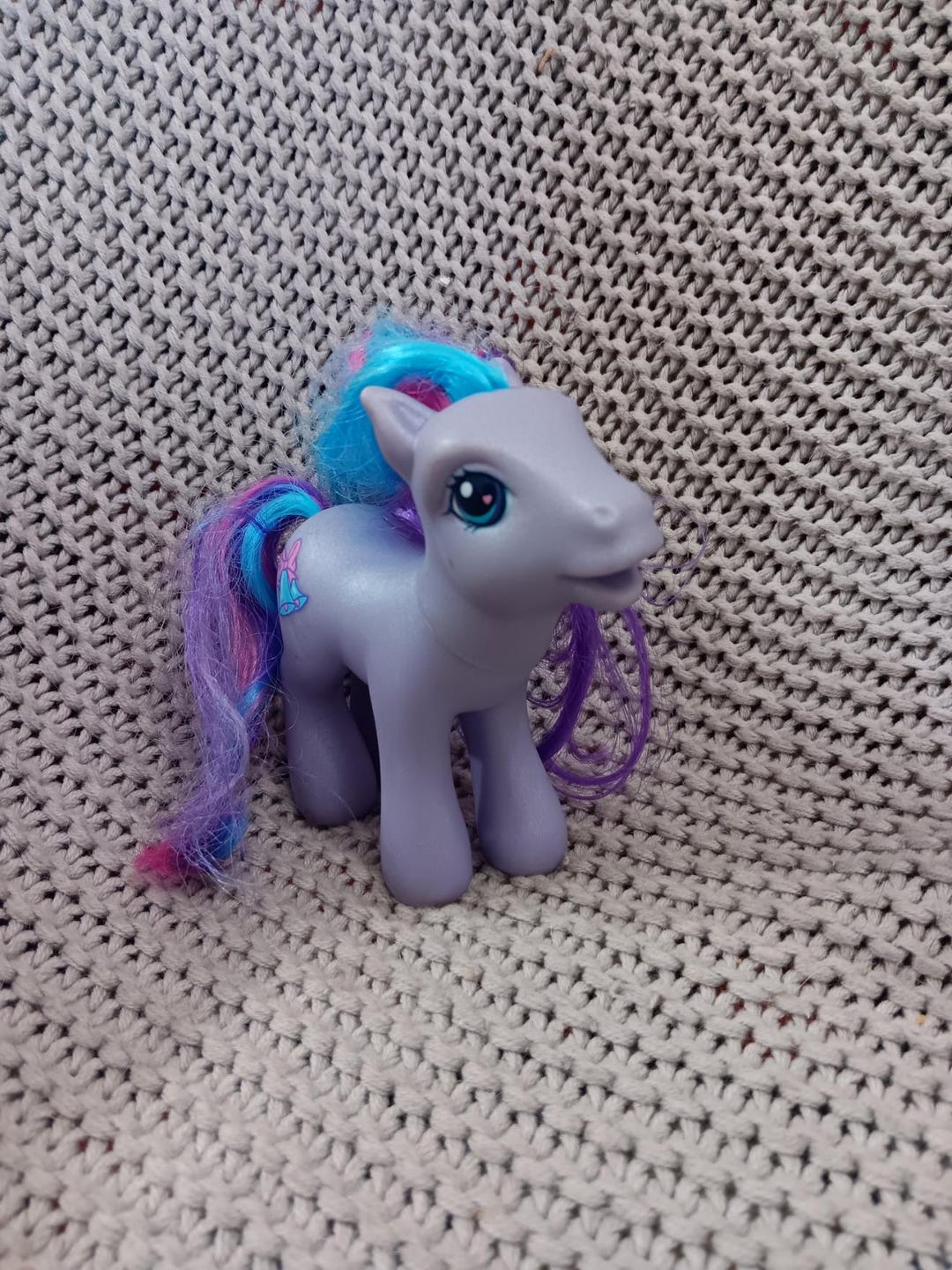 Vintage MLP My Little Pony G3 Tink-a-tink-a-too Purple Pony With Tri ...