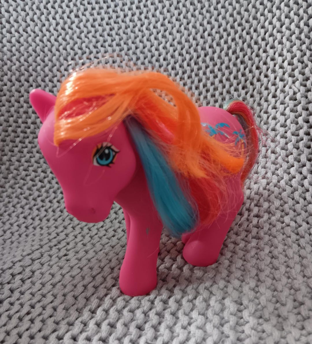 VGC Vintage G1 MLP My Little Pony Pina Colada Tropical Pony With Palm ...