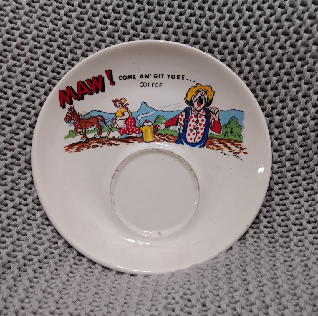 Mid Century Country/hillbilly Themed - "maw, Come An' Git Yore Coffee ...