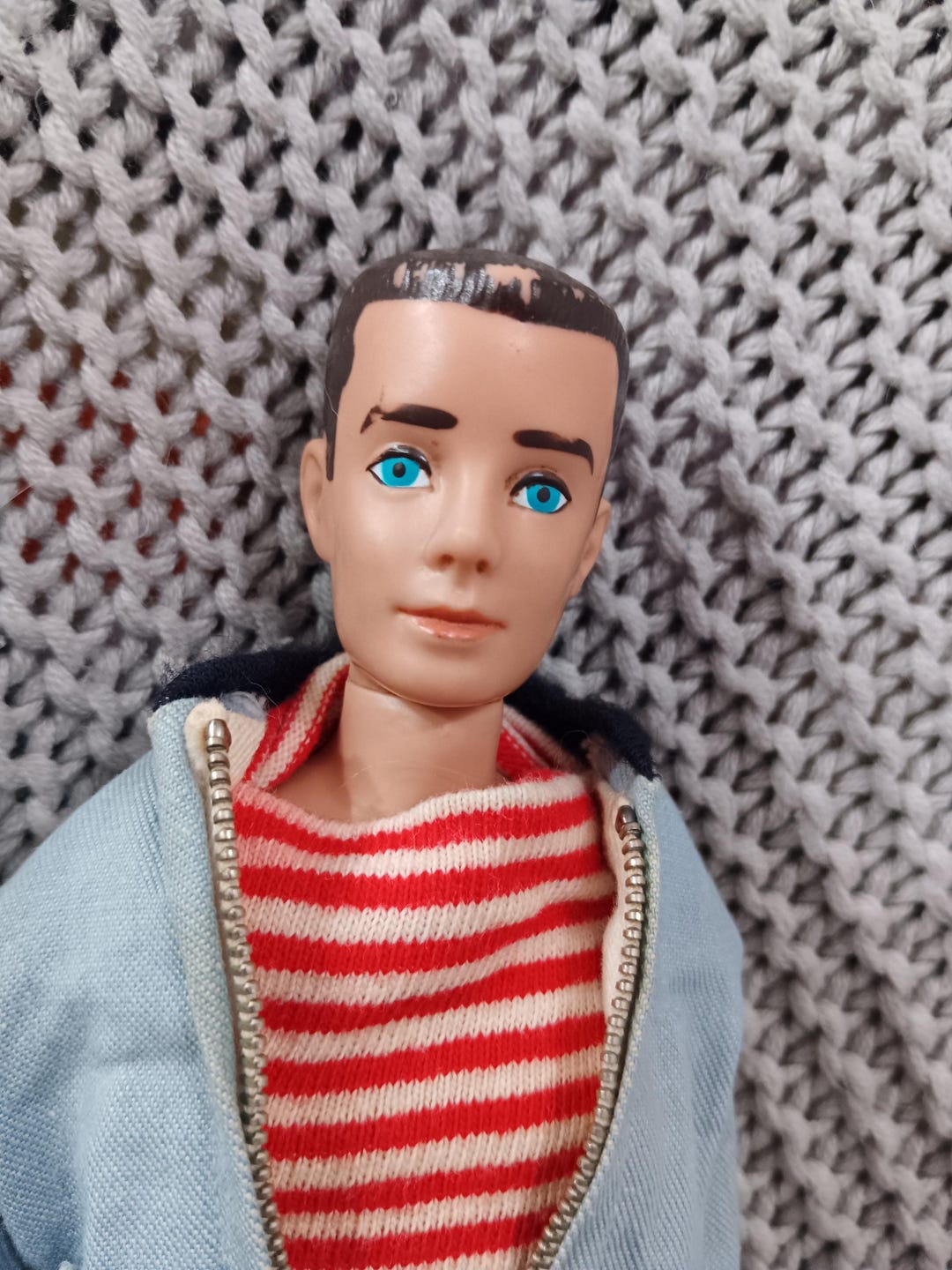 Vintage Brunette Ken Wearing the Yachtsman Shirt and Jacket C. 1960 ...