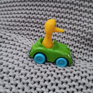 Vintage Sesame Street Big Bird Lime Colored Die Cast Car C. 1983 ...