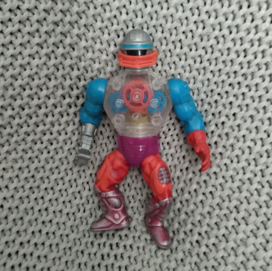 Vintage MOTU Masters of the Universe He-man Friend Roboto Action Figure ...