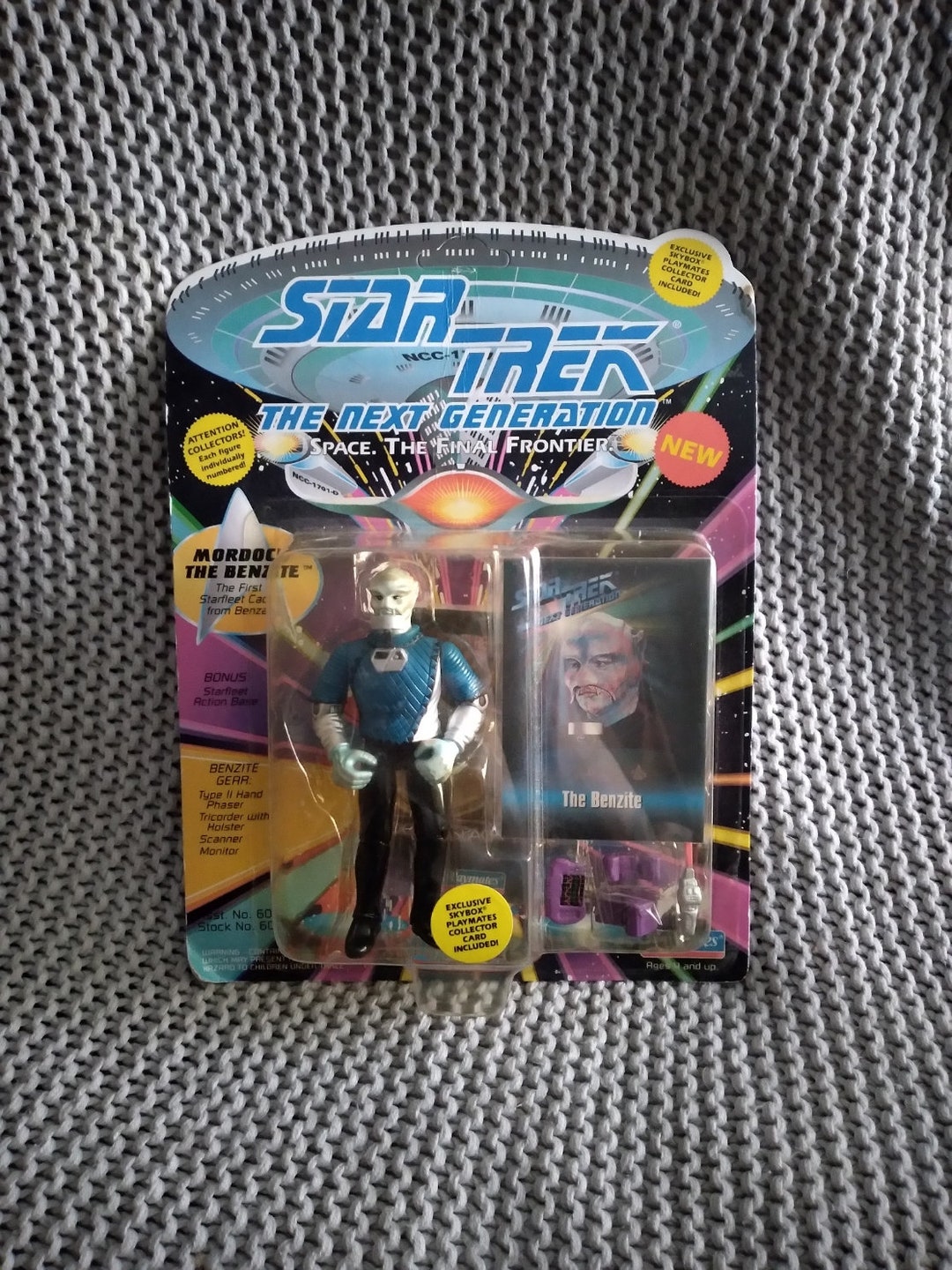 Star Trek the Next Generation Mordock, the Benzite Action Figure C ...