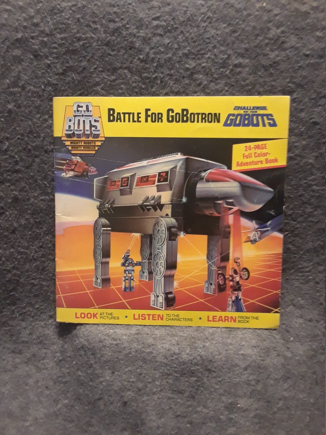 Vintage Gobots the Battle for Gobotron Book and Record C. 1984 - Etsy