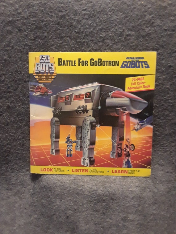 Vintage Gobots the Battle for Gobotron Book and Record C. 1984 | Etsy