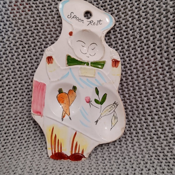 Retro Spoon Rest - Etsy