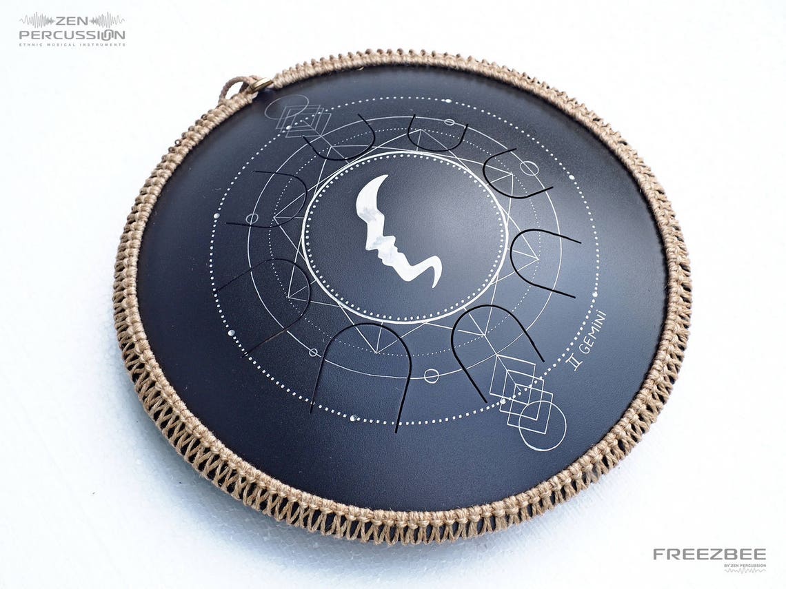 Freezbee Gift Series With FREE Rope Decoration. Handpan Steel | Etsy