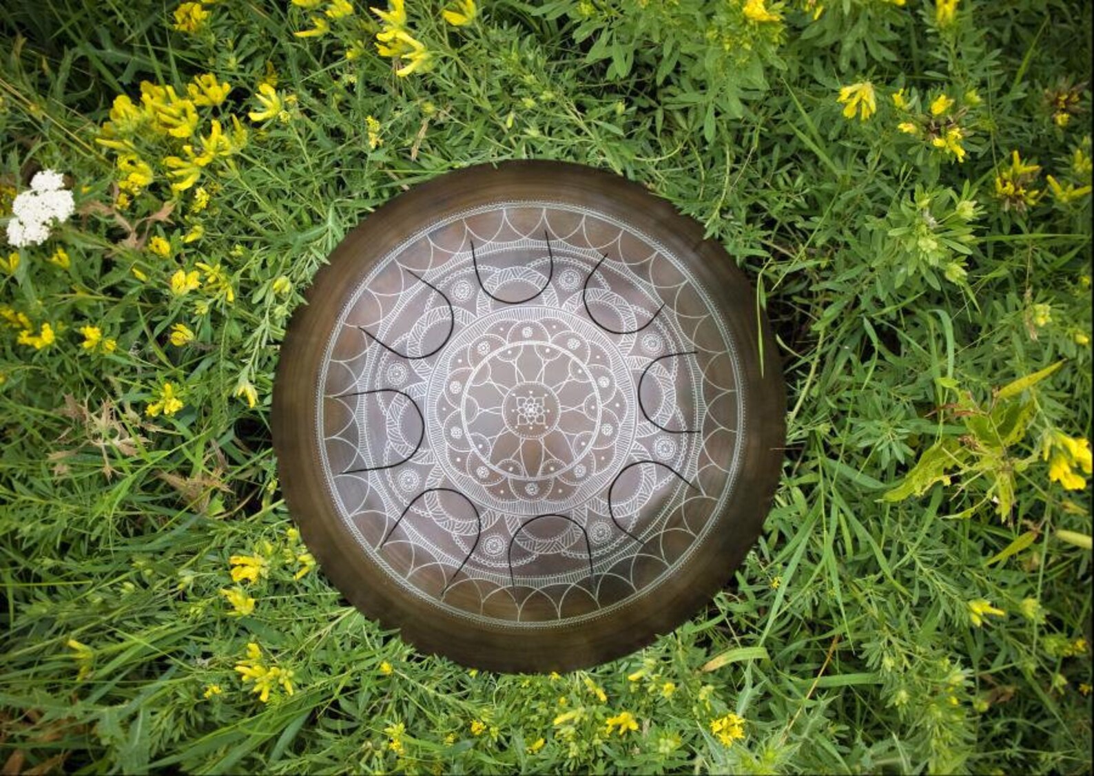 Freezbee Drum. Handpan Pantam Steel Tongue Drum | Etsy