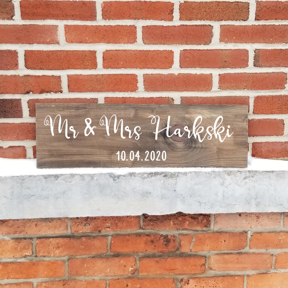 Head Table Wedding Sign - Wedding Decor, Wooden Signs, Welcome, Rustic ...