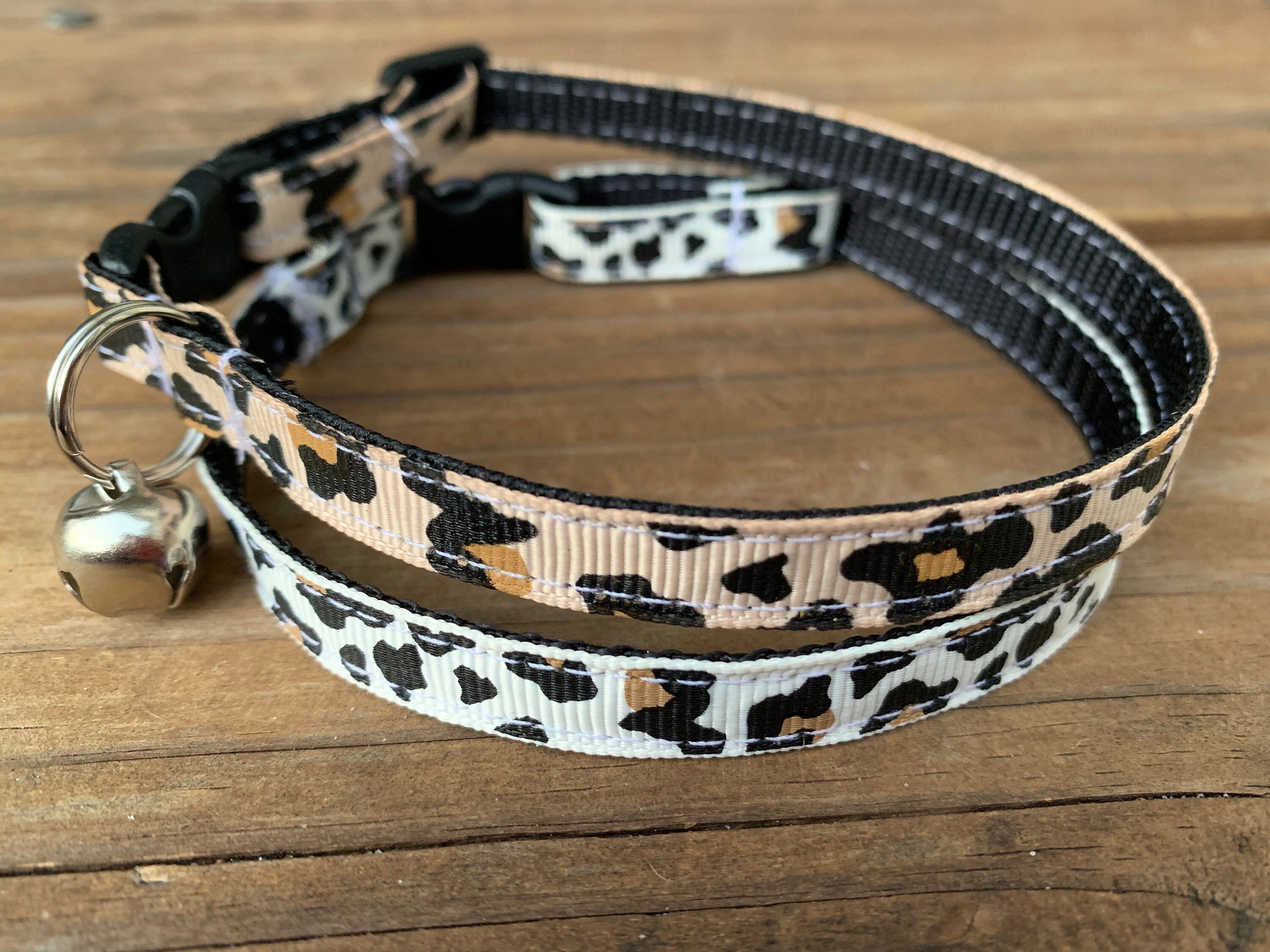 Leopard Print Cat Collar Jaguar Print Cat Collar Animal - Etsy