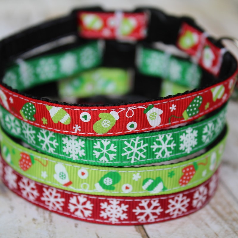 Christmas Cat Collar - Etsy